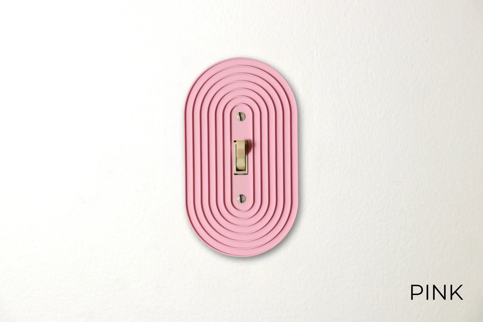 Elegant Round Light Switch Cover Plate, Decora Rocker and Power Outlet ...