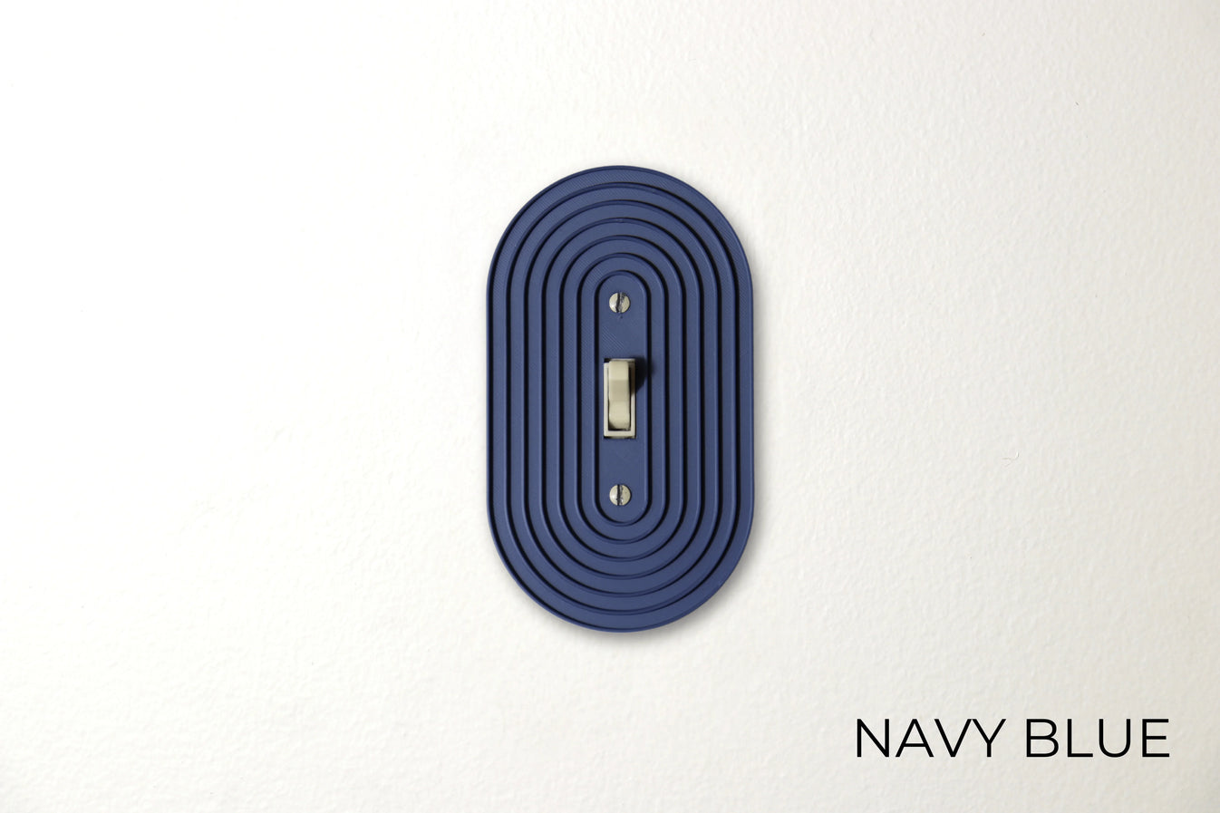 Elegant Round Light Switch Cover Plate, Decora Rocker and Power Outlet ...