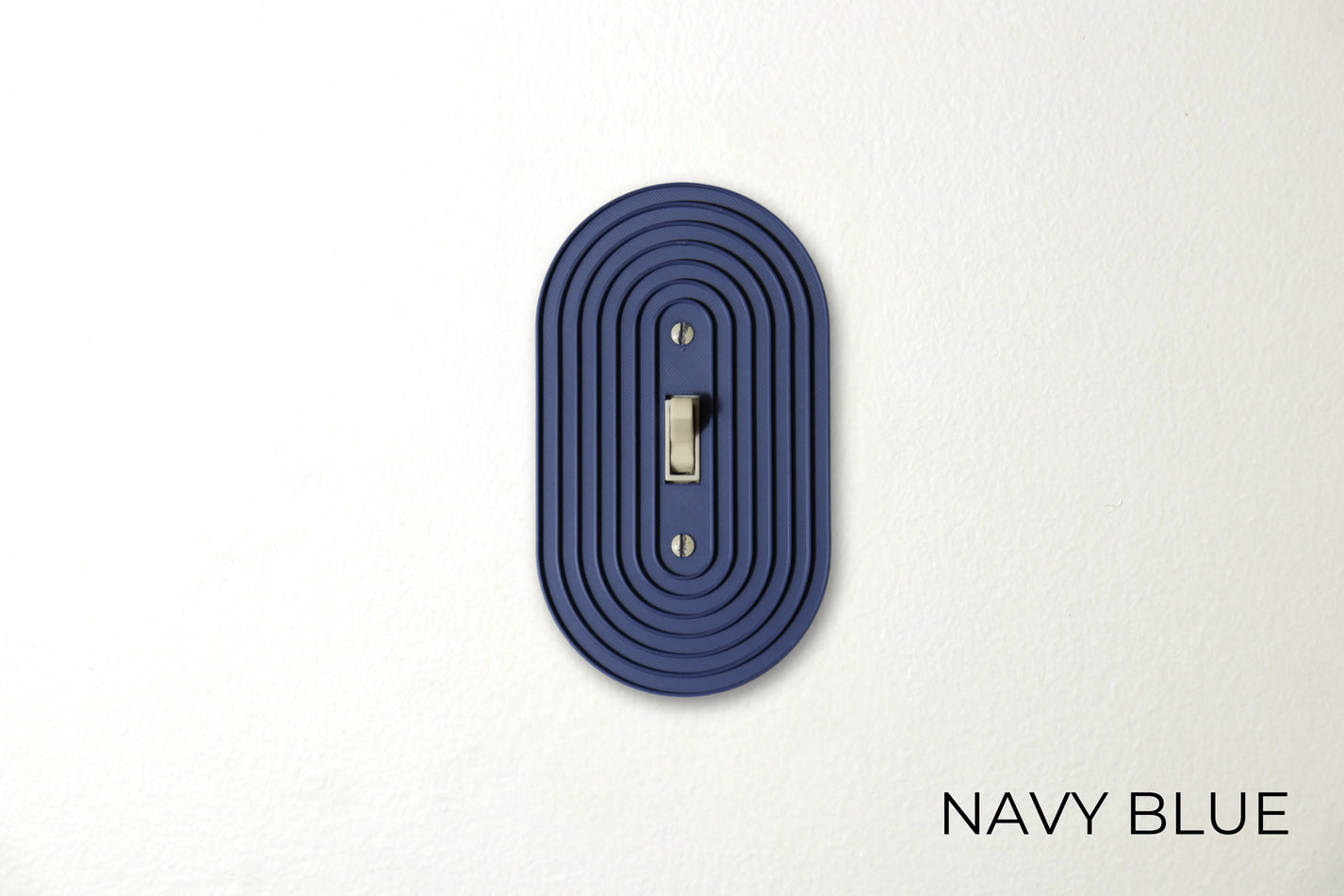 Elegant Round Light Switch Cover Plate, Decora Rocker and Power Outlet ...